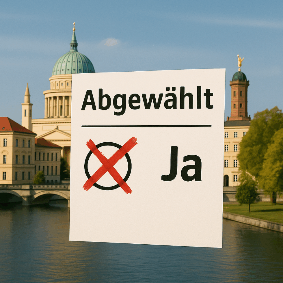 Potsdam atmet auf: Bürger setzen klares Zeichen für Neuanfang ...